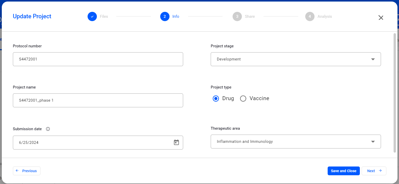 Project Wizard – Verify by Beaconcure
