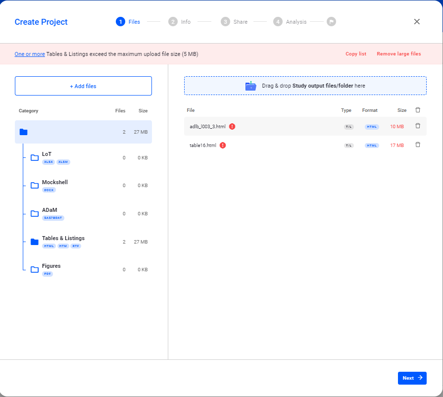 Project Upload Constraints – Verify by Beaconcure