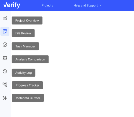 Navigation Project Pages – Verify by Beaconcure