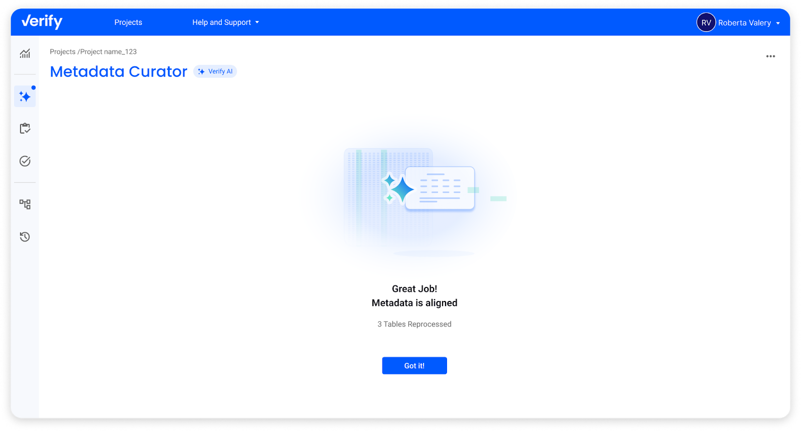 Metadata Curator – Verify by Beaconcure