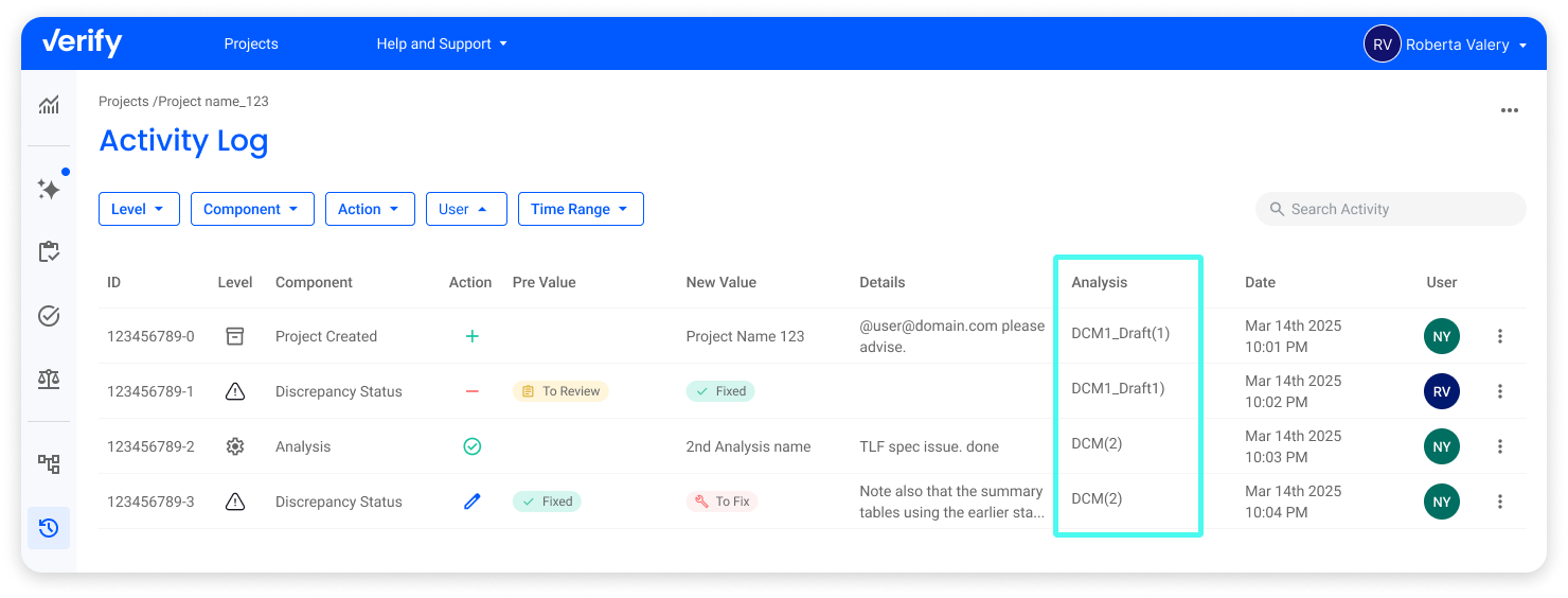 Rename Analyses – Verify by Beaconcure
