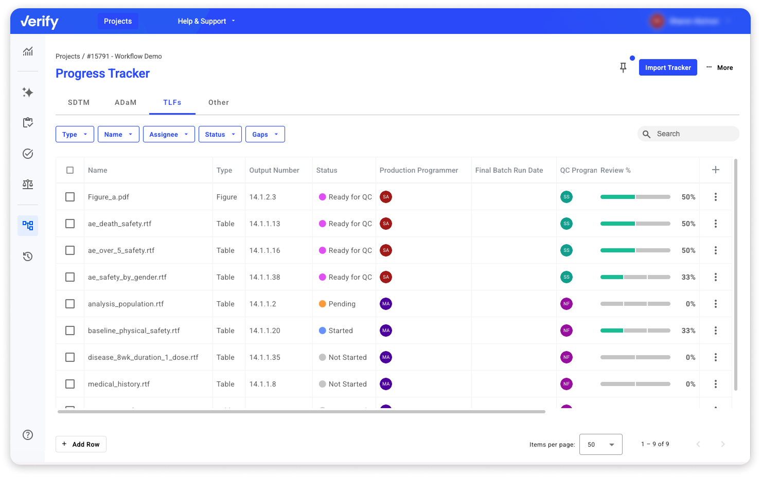 Progress Tracker Page – Verify by Beaconcure